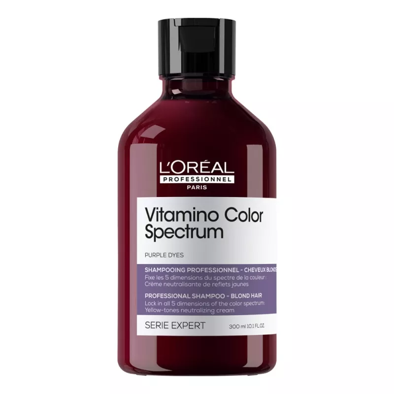 Série Expert Vitamino Color Spectrum Shampoing Neutralisant Violet ...
