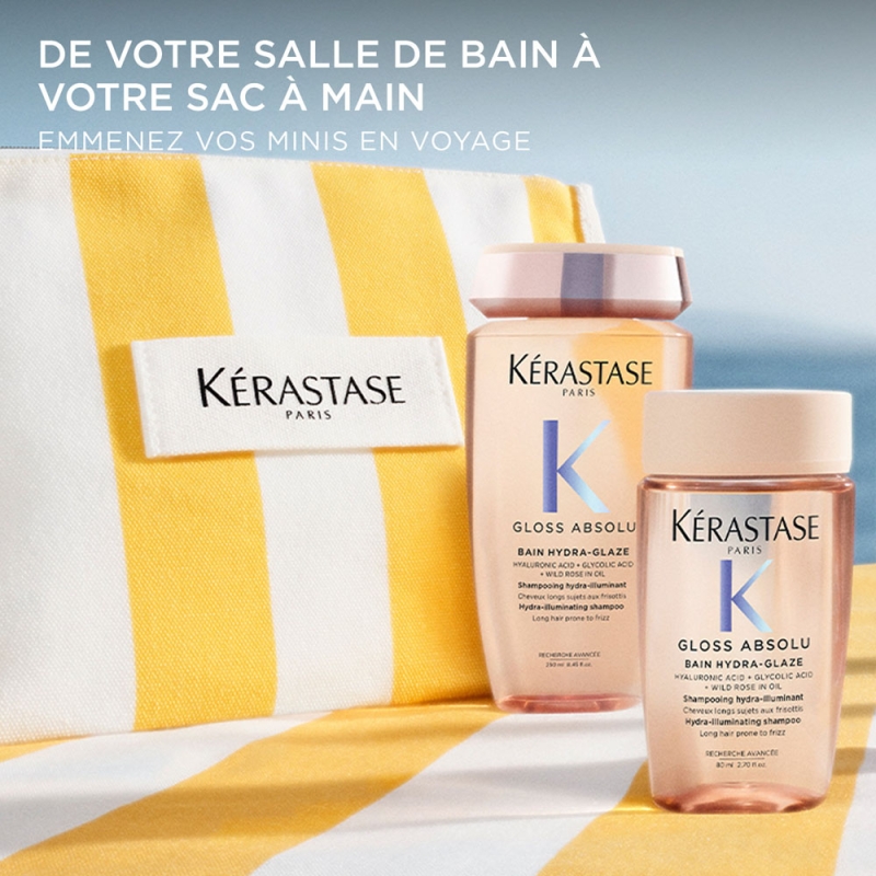 Kérastase Gloss Absolu Bain Hydra-Glazing 80ml - Déstockage Kerastase ...
